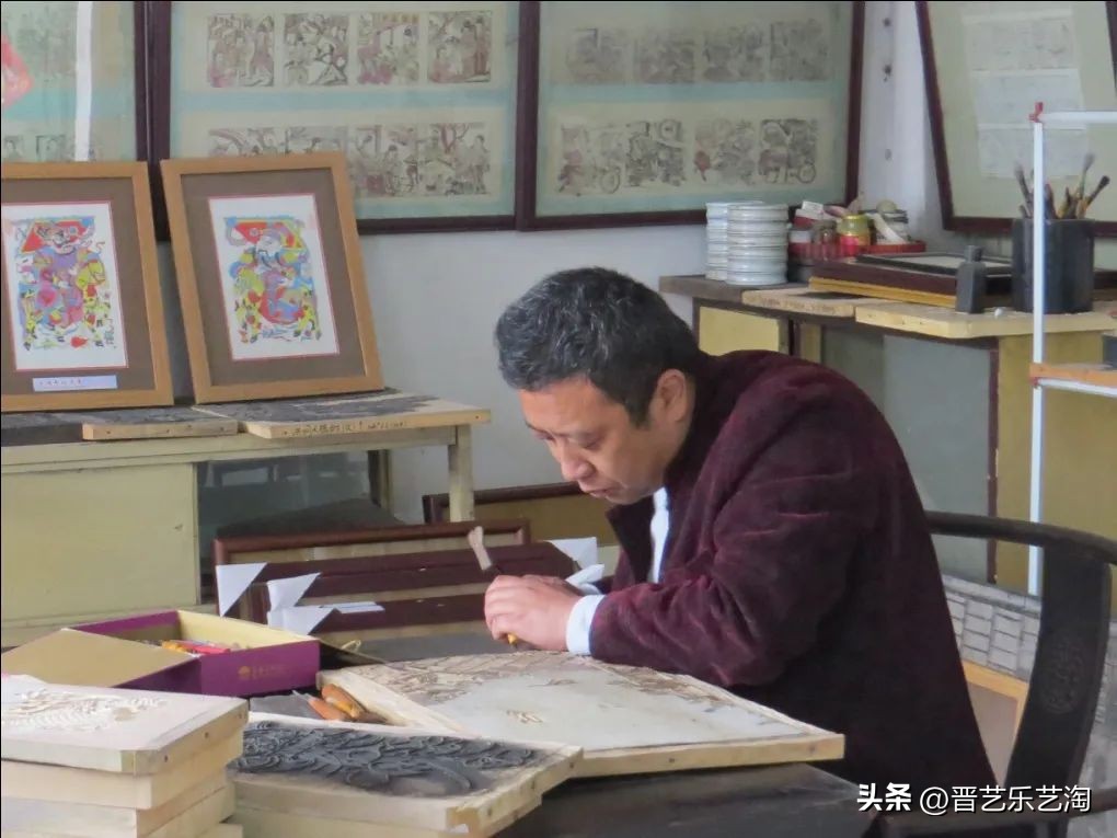 Pingyang Woodblock New Year Paintings——Zhao Guoqi, fully show the folk ...