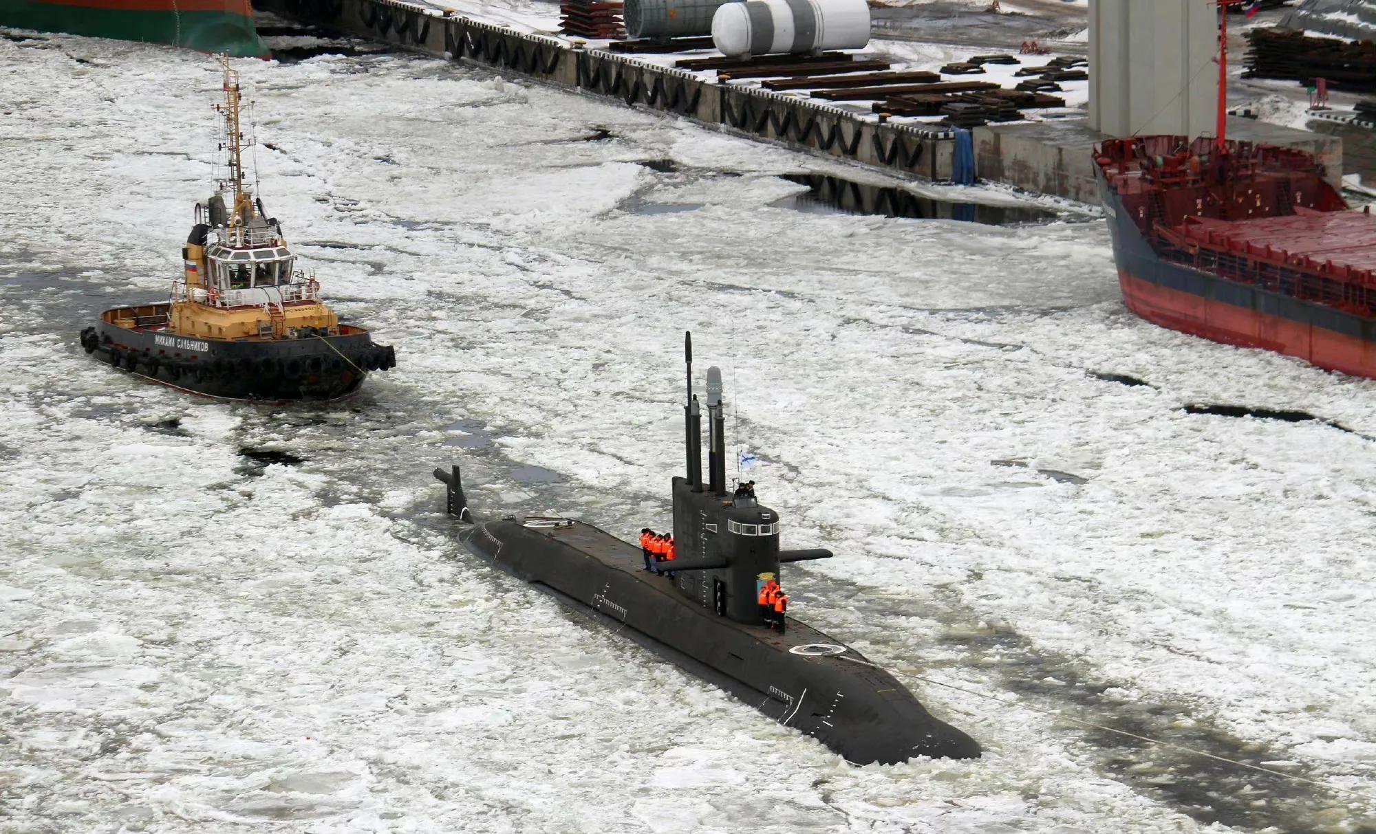The Russian "Lada-class" submarine sea trial, the project was extremely ...