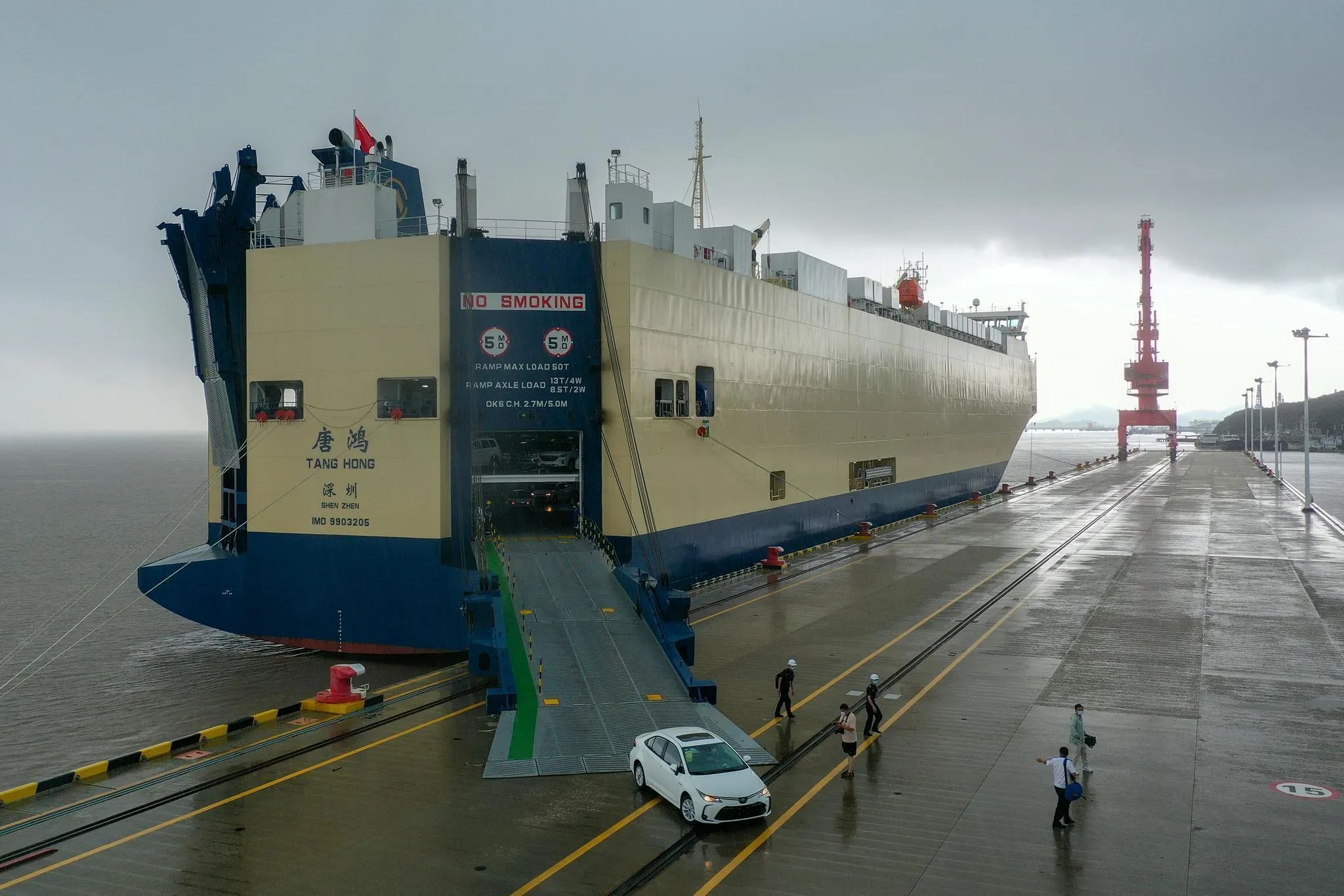 96A is covered with ro-ro ships!The PLA has demonstrated a strong ...