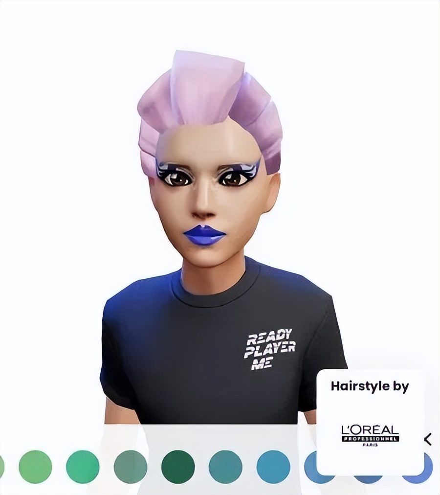 When we are still struggling with hairstyles in reality, L'Oreal has ...
