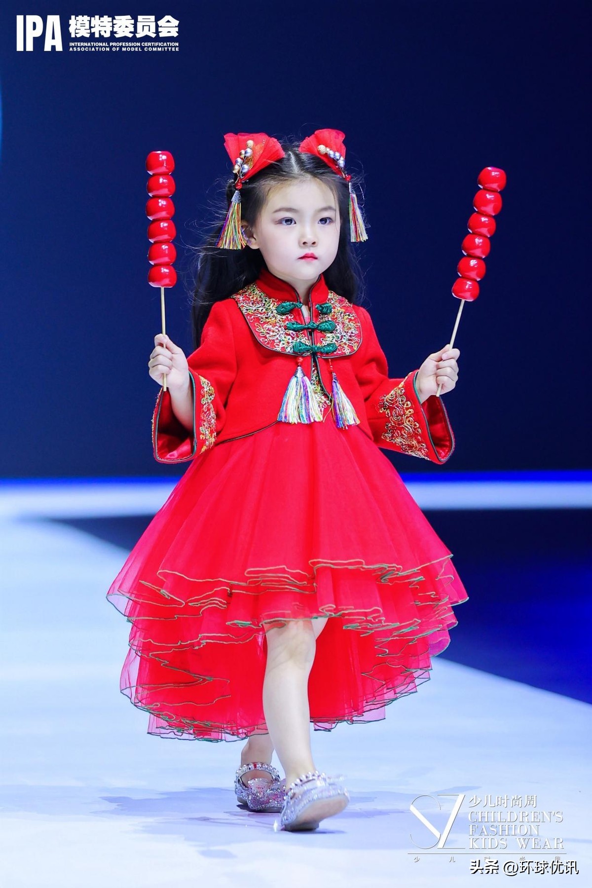 Little supermodel Luo Xinyi won the double honor of 2022SZ Children's ...