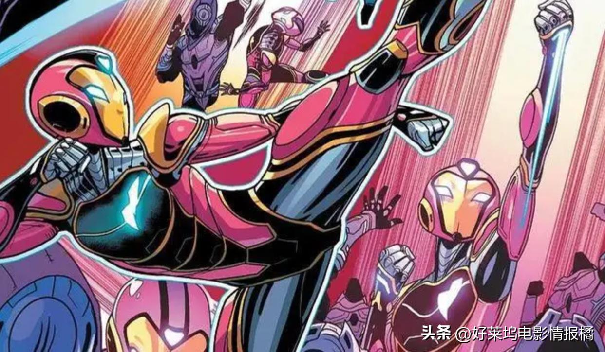 The new footage of Marvel's "Iron Heart" armor was exposed in a ...