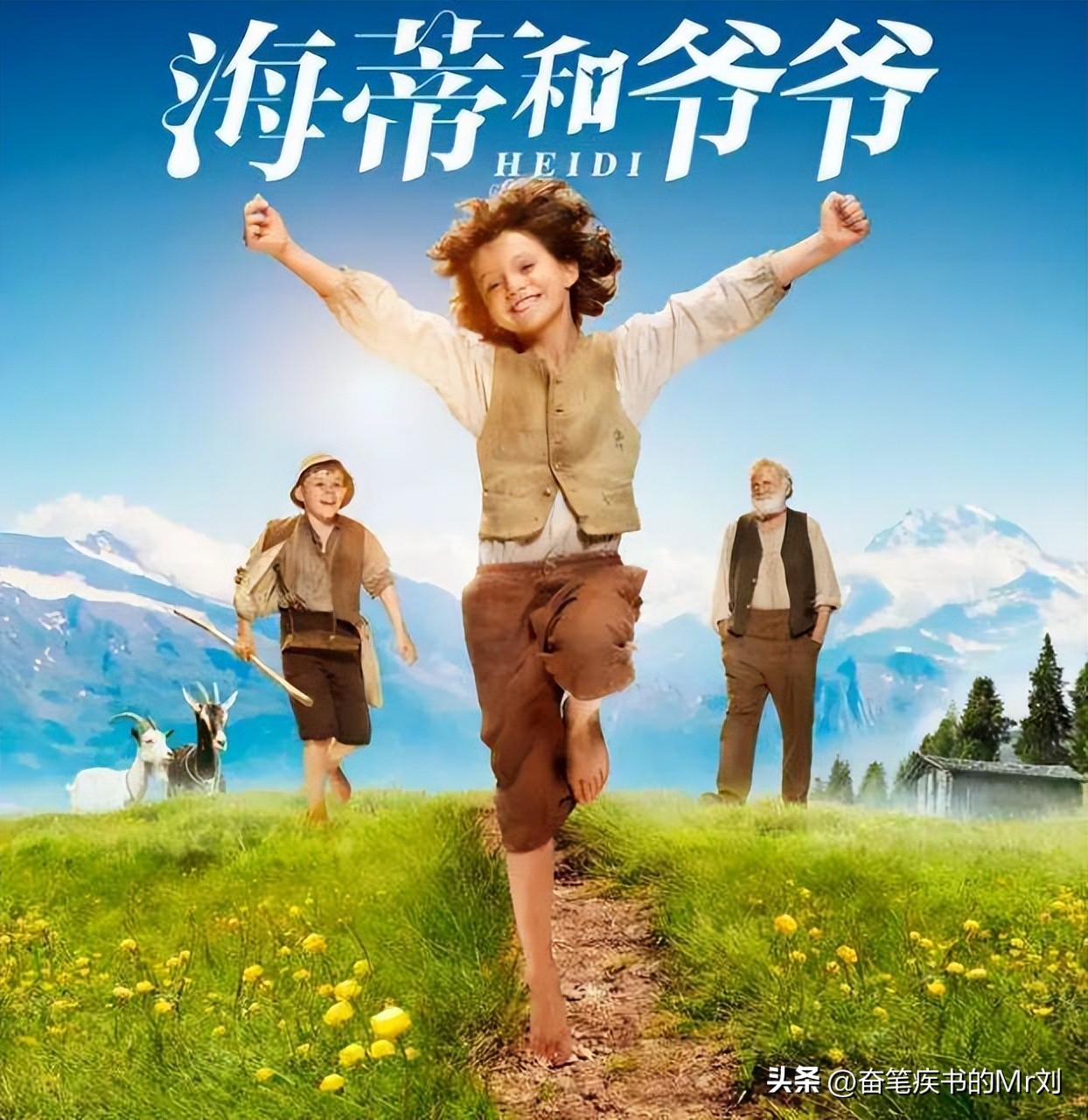 The aesthetic dimension of the movie "Heidi and Grandpa" is actually ...