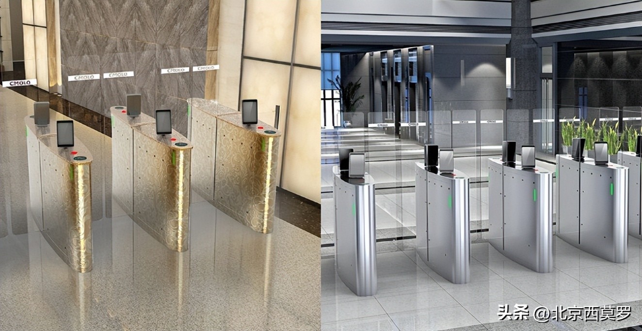 Rapid deployment, high-security facial recognition speed pass door ...