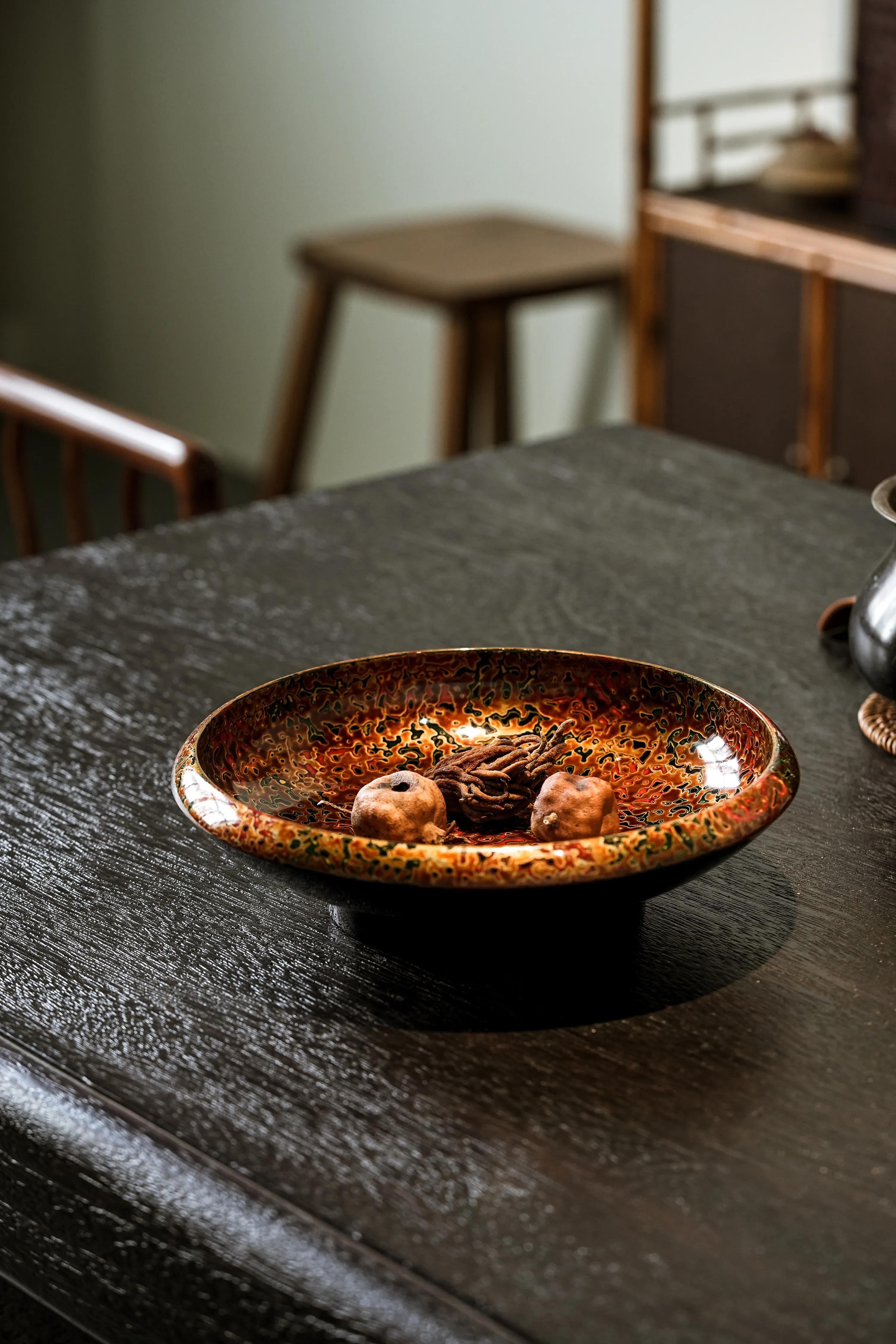 Japanese lacquer fruit plate - iMedia