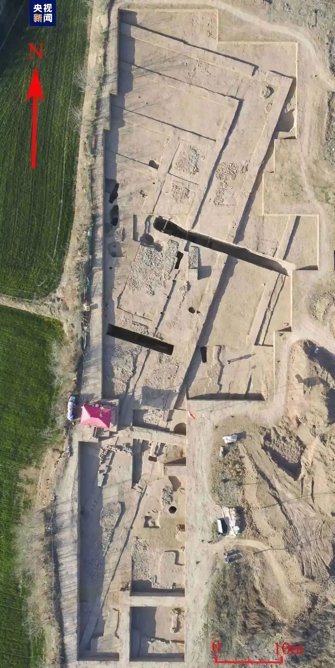 New discovery! Large-scale architectural ruins of the Qin State in the ...