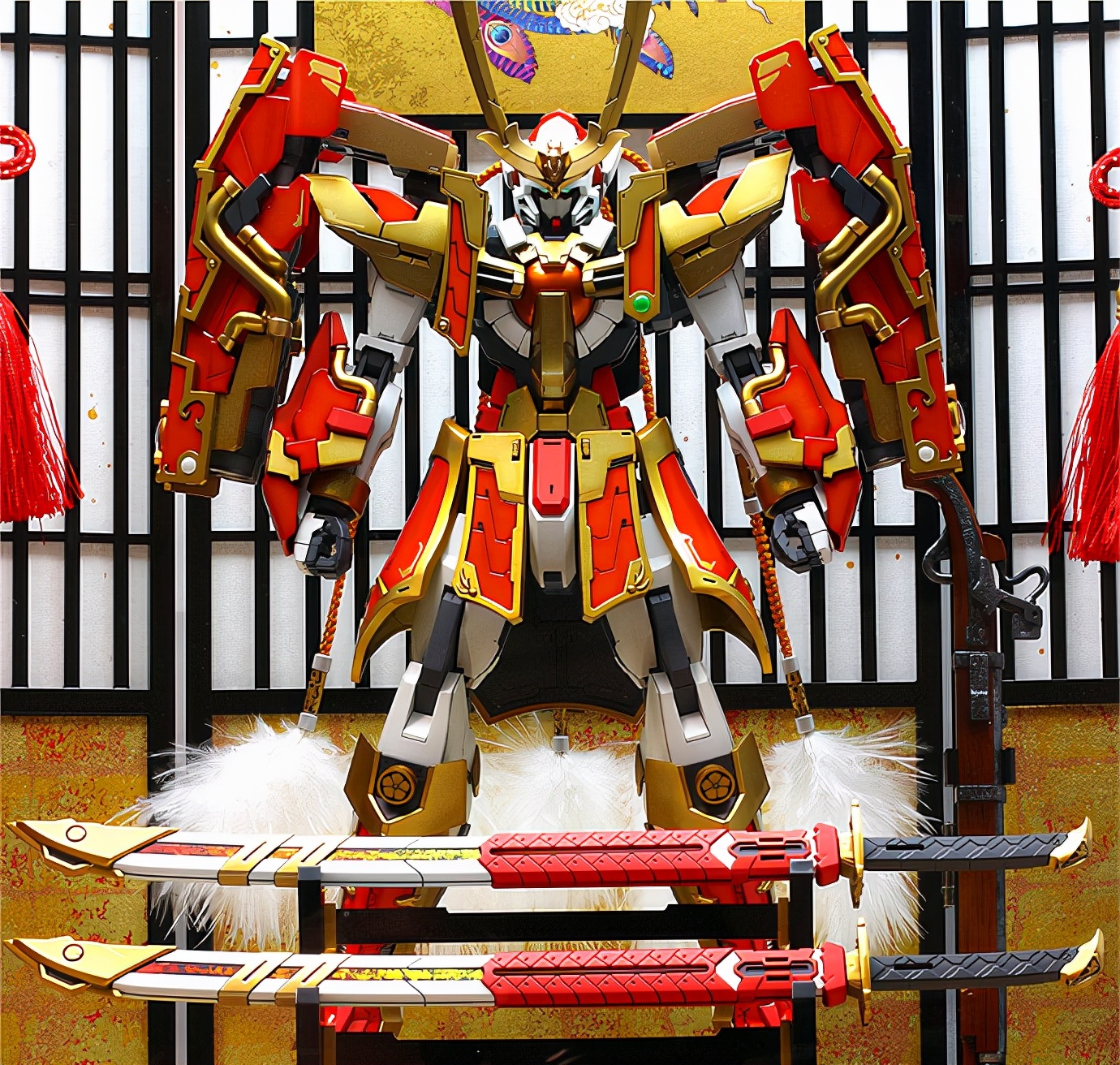 Dual Blade Style Samurai No Angel Gunpla - iNEWS