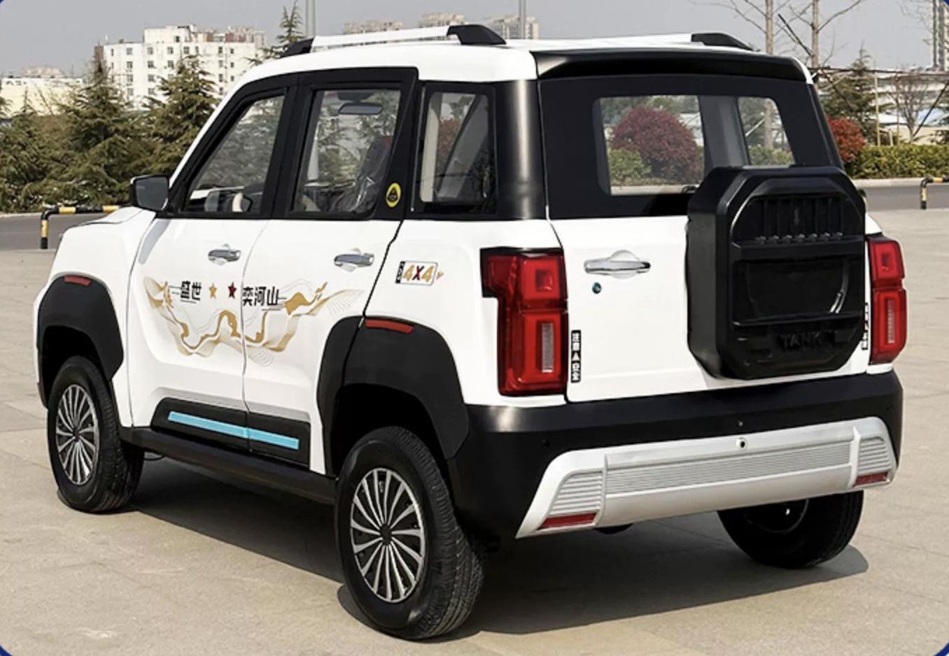 2 new low-speed electric vehicles, hard-core SUV shape, strong ...