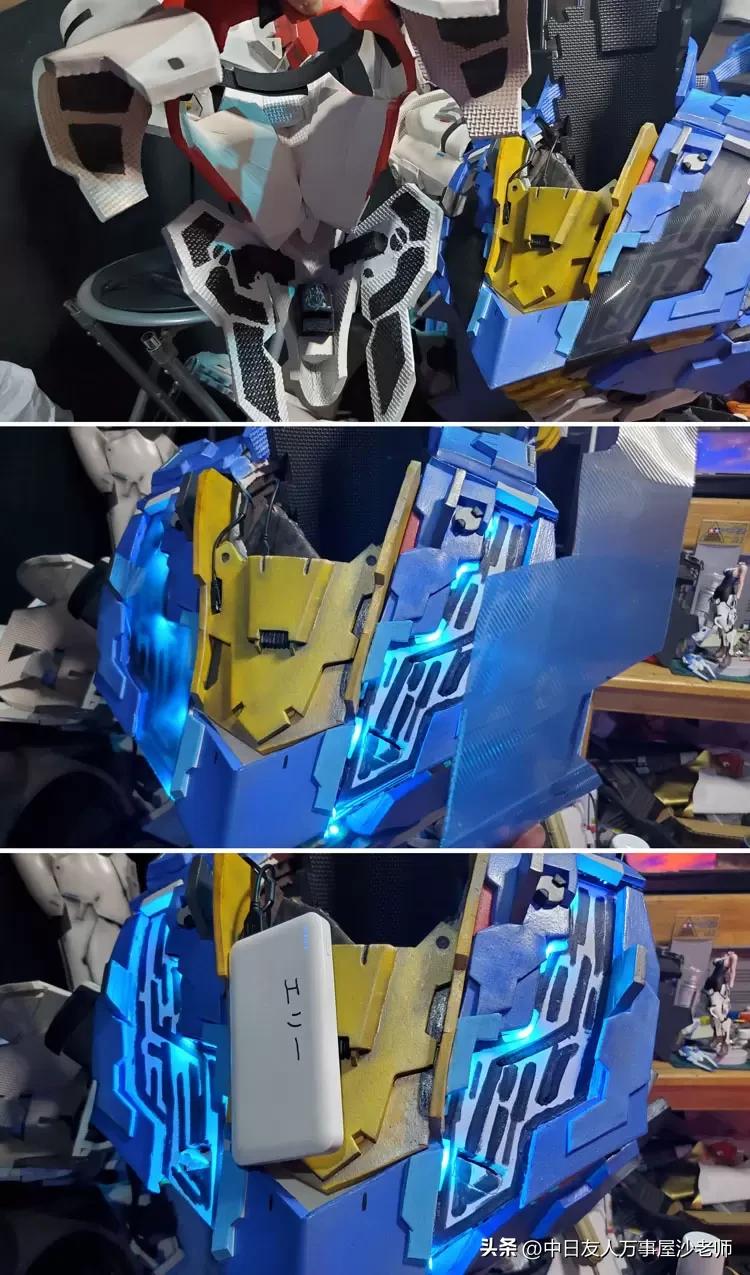 Netizens made the Wind Spirit Gundam costume, and the whole machine ...