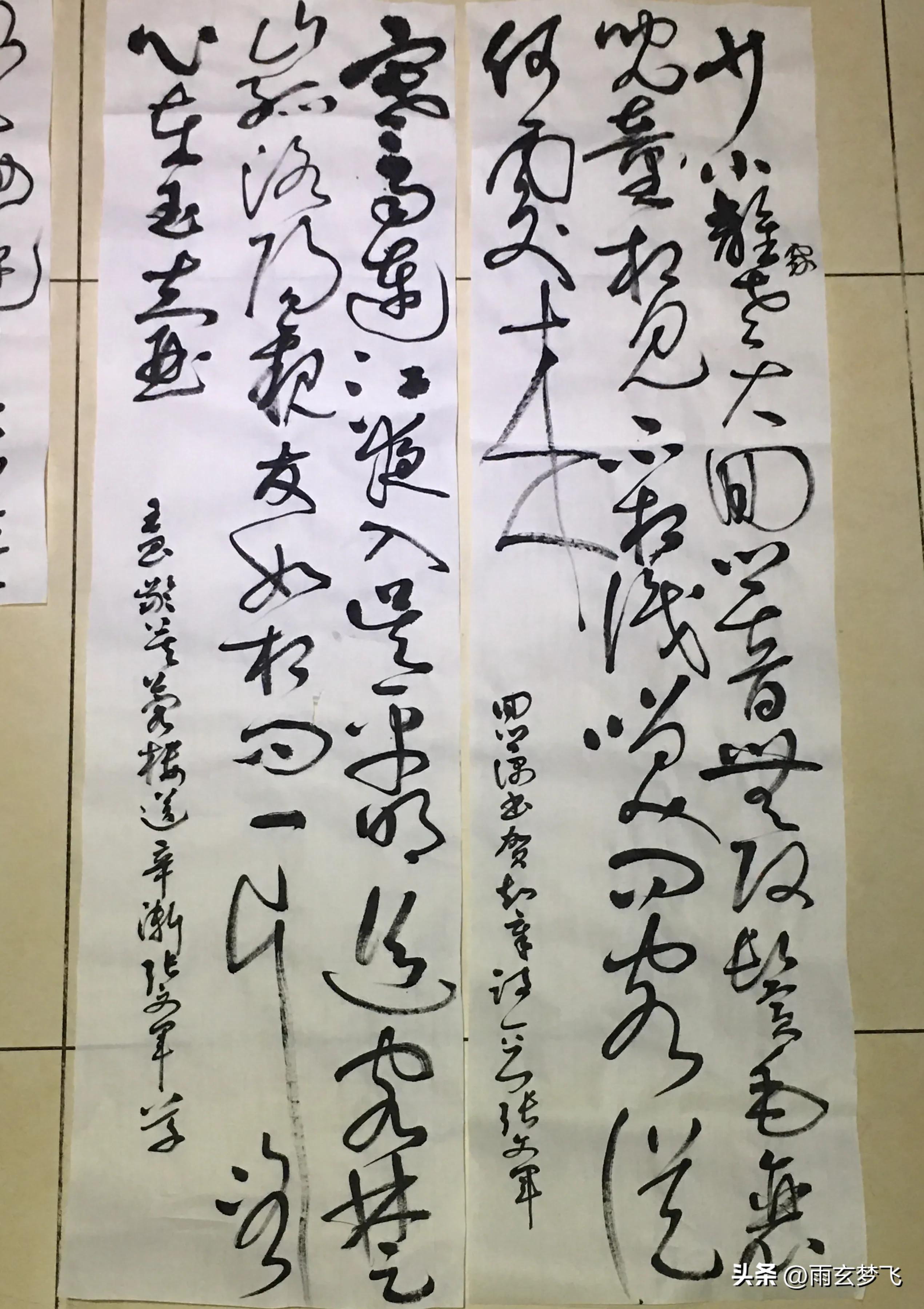 Early Tai Chi, late calligraphy. Four Tang Poems in Cursive Script - iNEWS