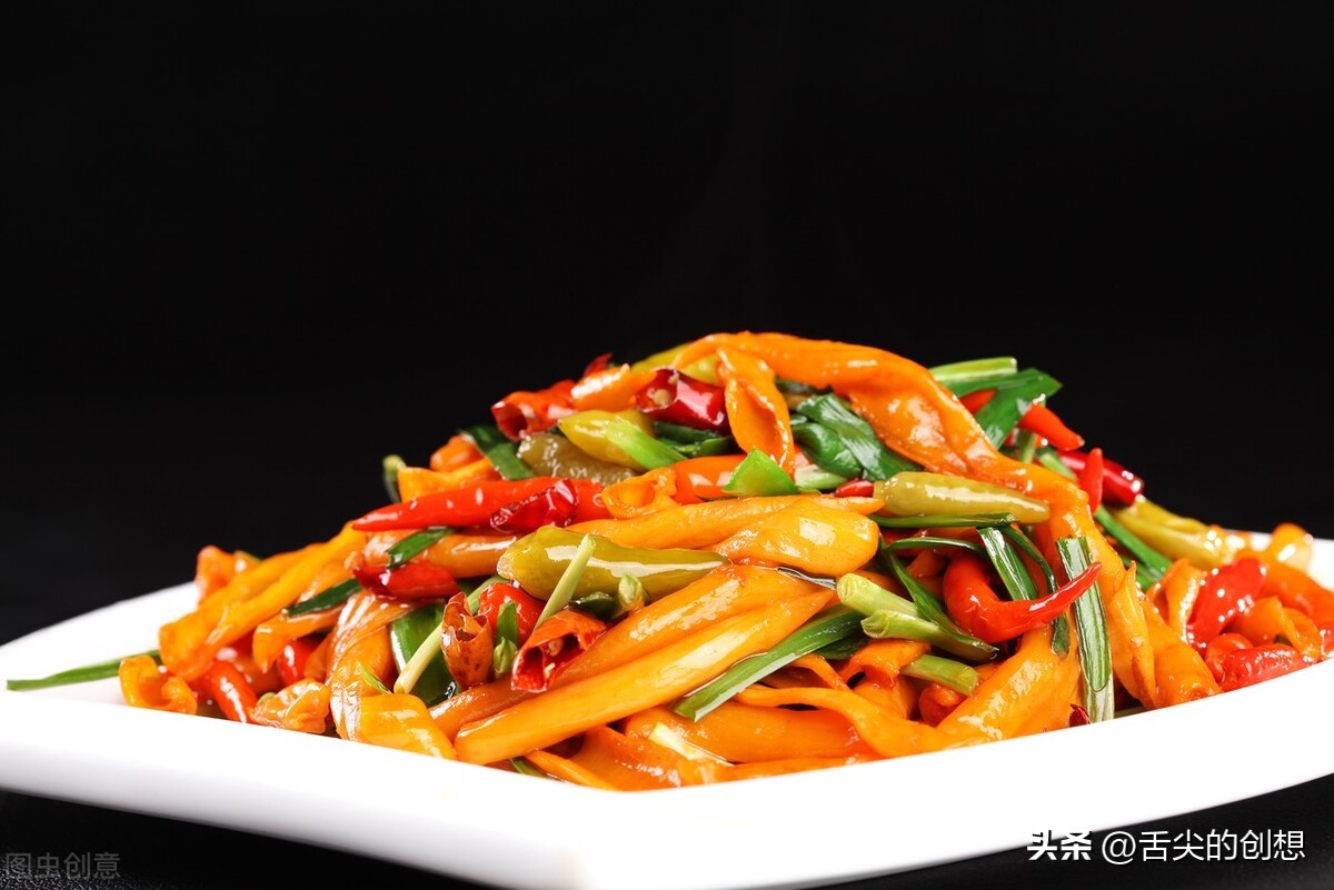 Five kinds of duck intestine delicacies, small ingredients are also ...