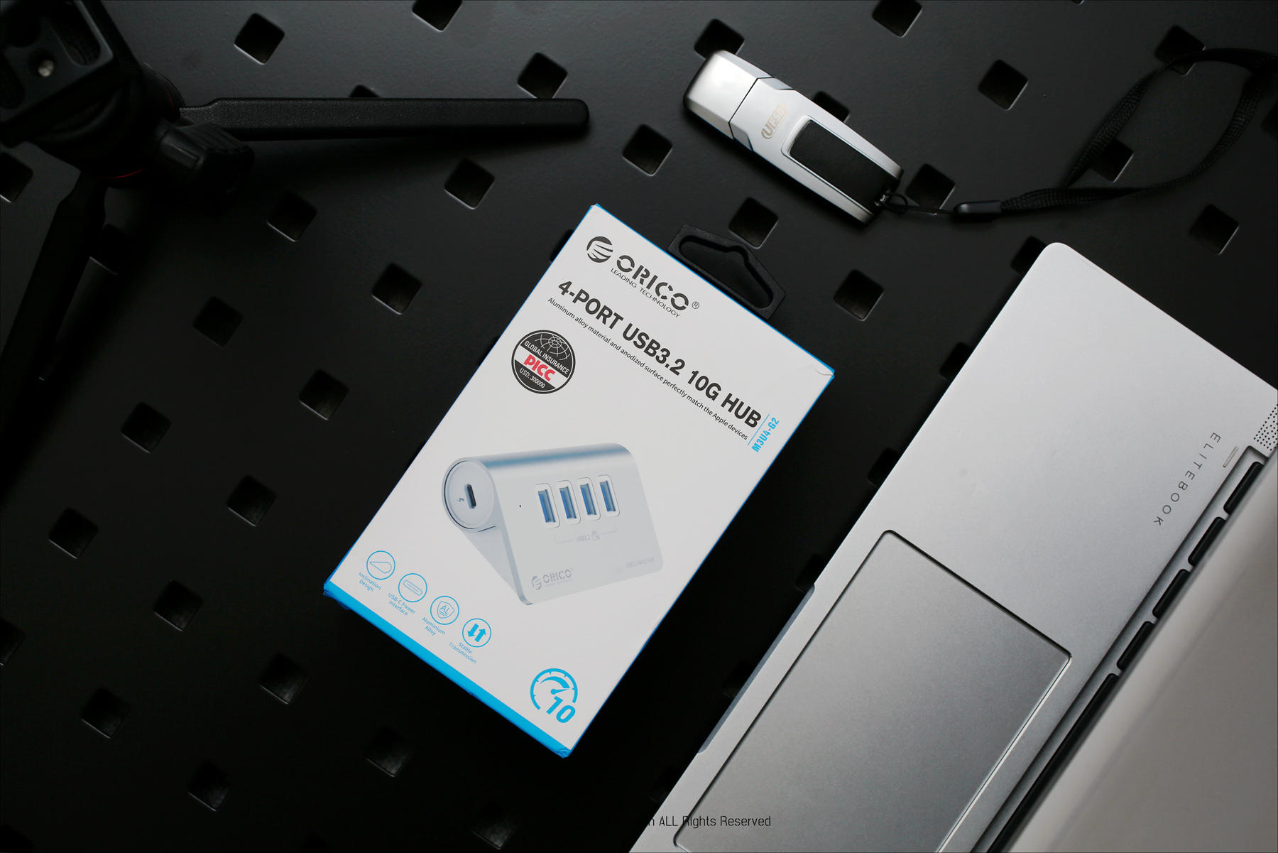 Not all splitters can run "full speed", out of the box ORICO M3U4 hub - iNEWS