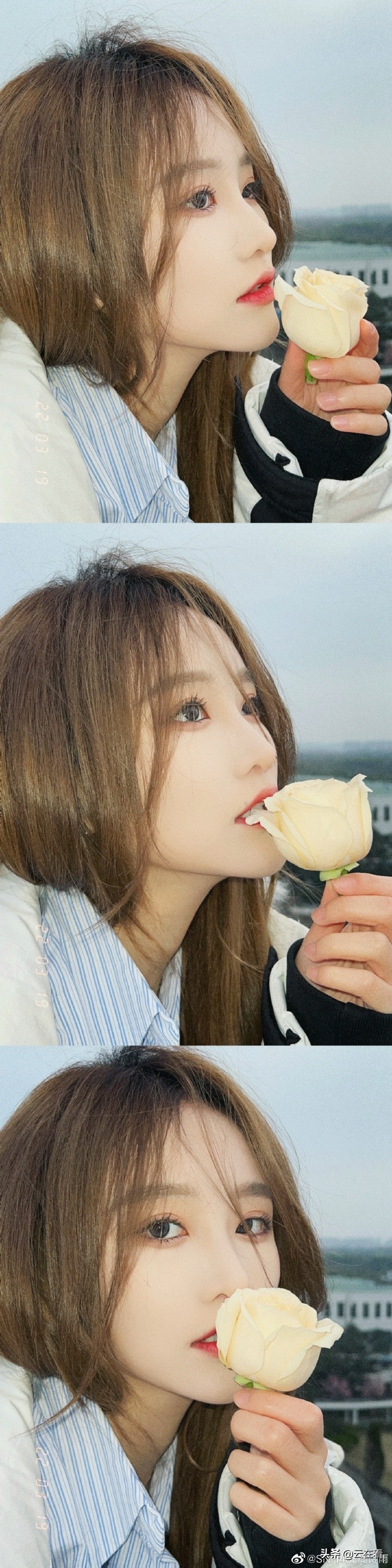 Beauty artist SNH48-Zhou Shiyu's charming and beautiful photos, so ...