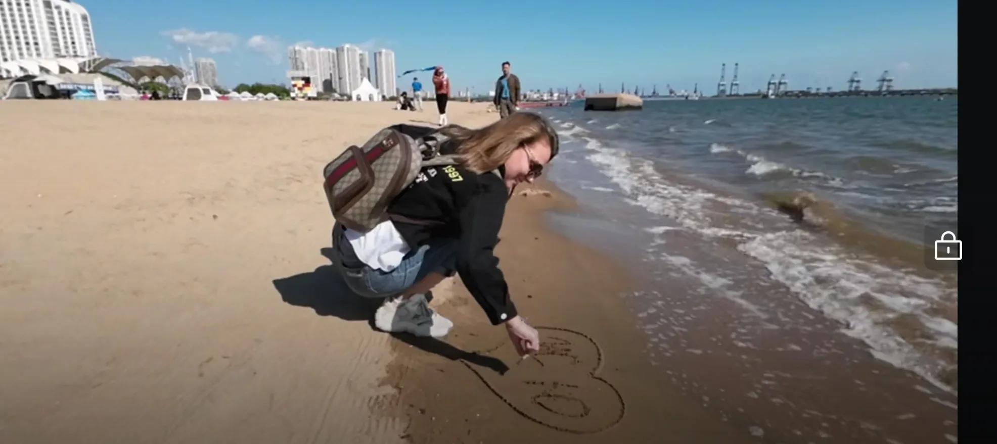 Genia came to China, walked into an ideal life, felt the sun and the ...