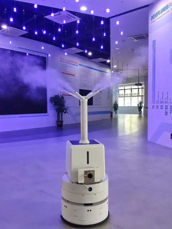 How about the autonomous mobile intelligent disinfection robot of Desen ...