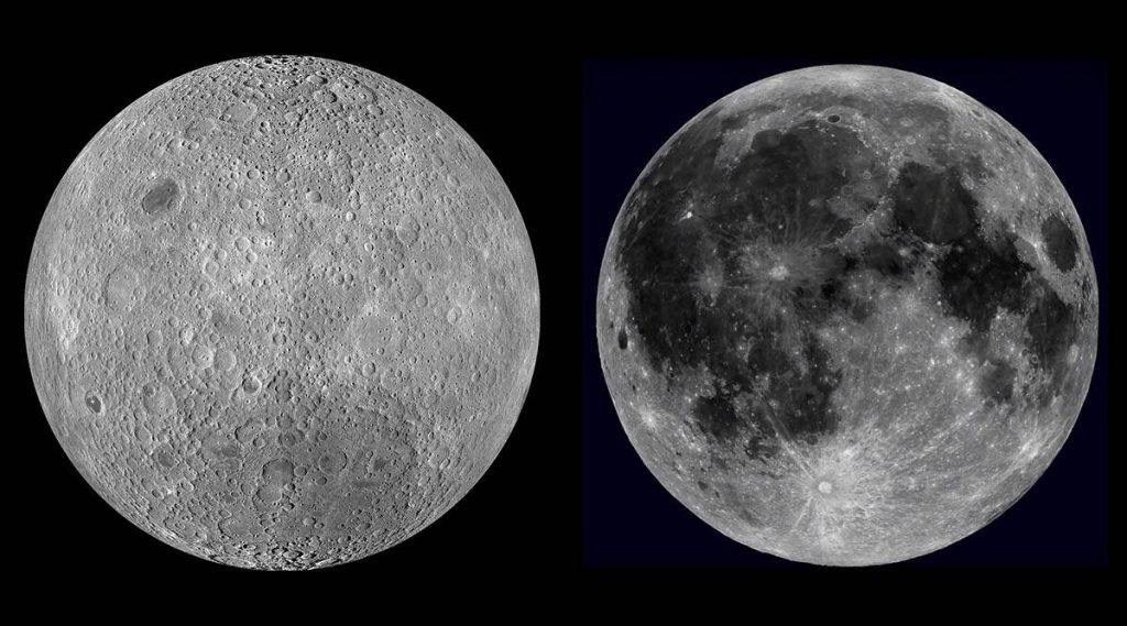 Are there aliens on the back of the moon? The results of many human ...