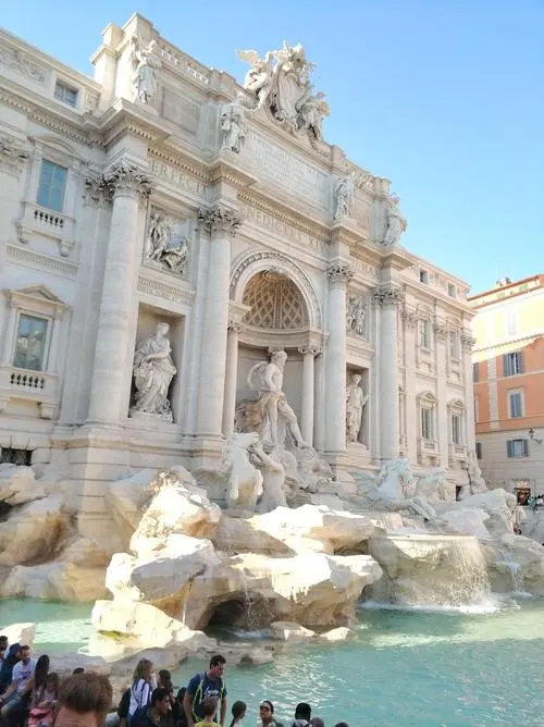Step into Italy and learn about the historical origins of the Trevi ...