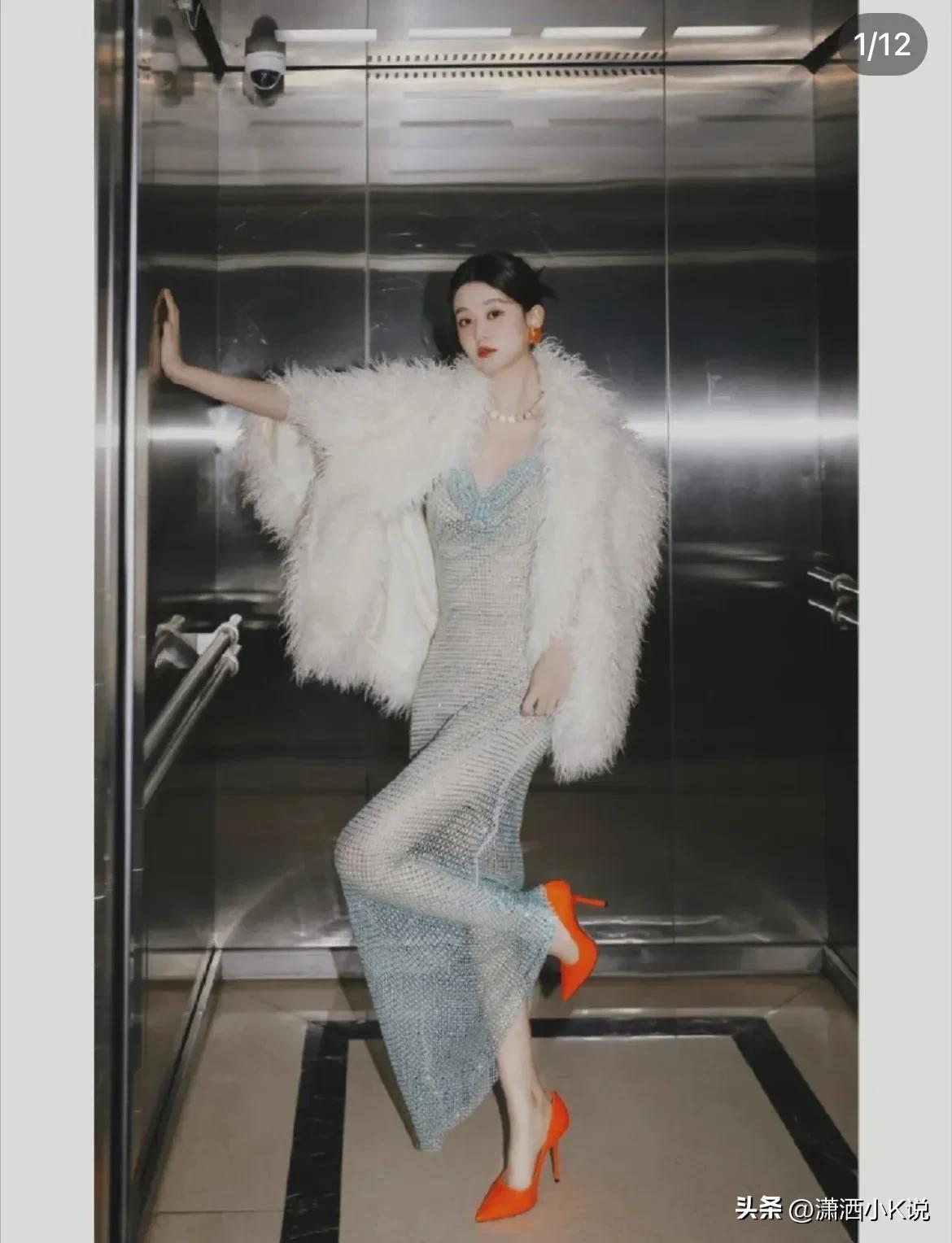 Qiao Xin in the long-leg series of the entertainment industry - iMedia