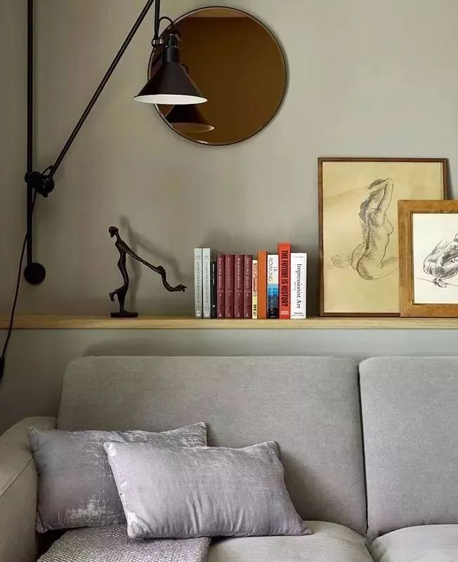 88㎡ art retro home, with Morandi color to interpret the beauty of ...