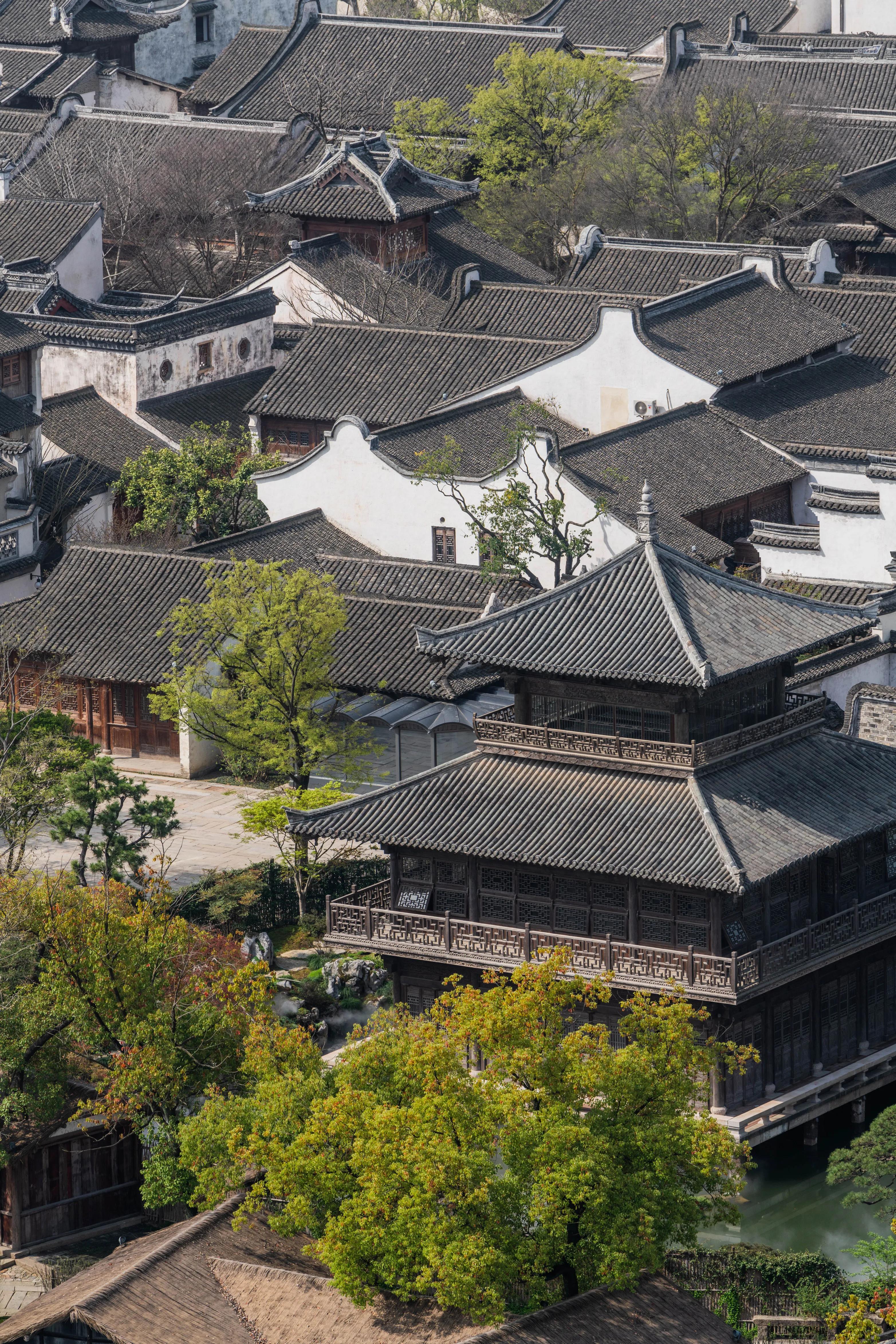 Meet the ceiling of the ancient town in Jiangnan water town - iNEWS