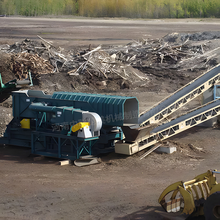 Construction and decoration waste magnetic separation equipment ...