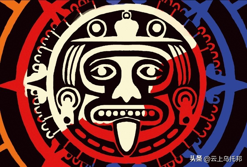 What kind of decorative art does the geometric pattern in the Aztec ...