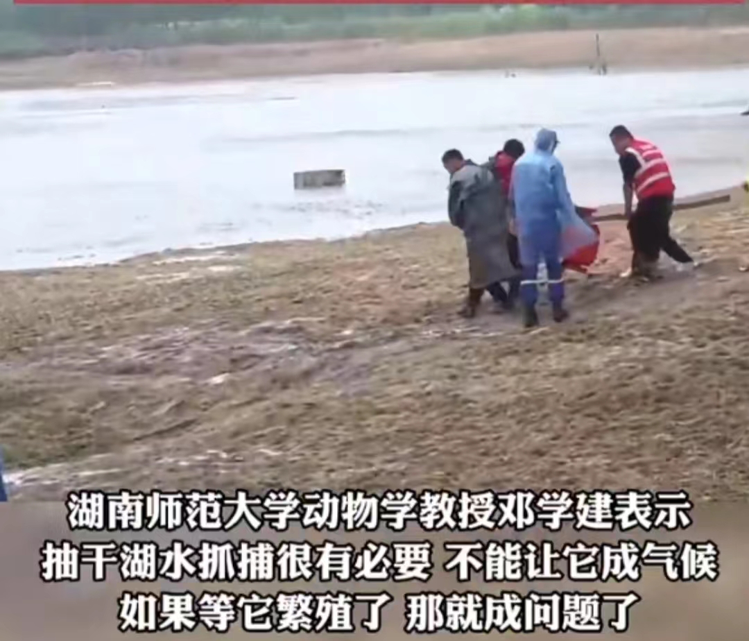 The lake is almost drained, and the "killer in water" has not been ...