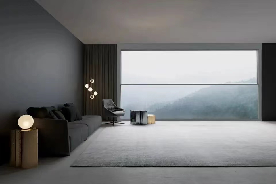 Such a balcony lift window is the standard configuration for home life ...
