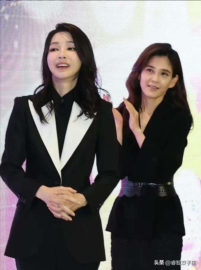 Samsung princess Li Fuzhen and the president's wife Kim Gun-hee ...
