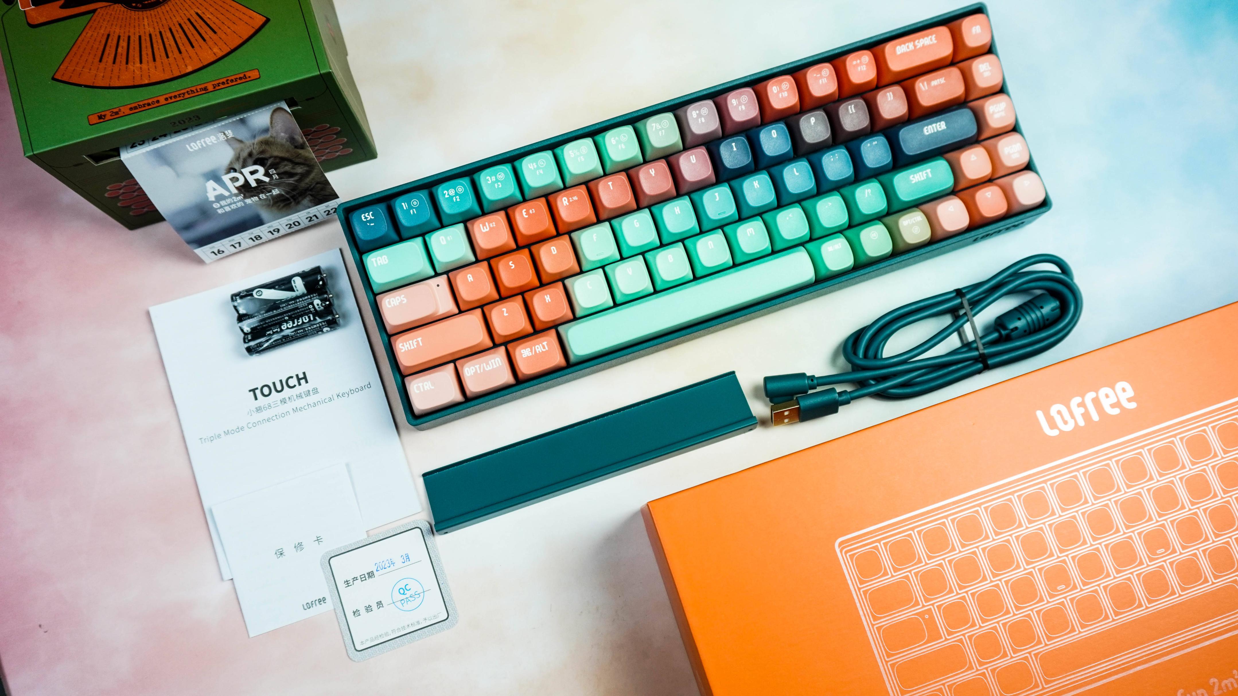 The koi keyboard is always with you, you can be a koi too! Lofree ...