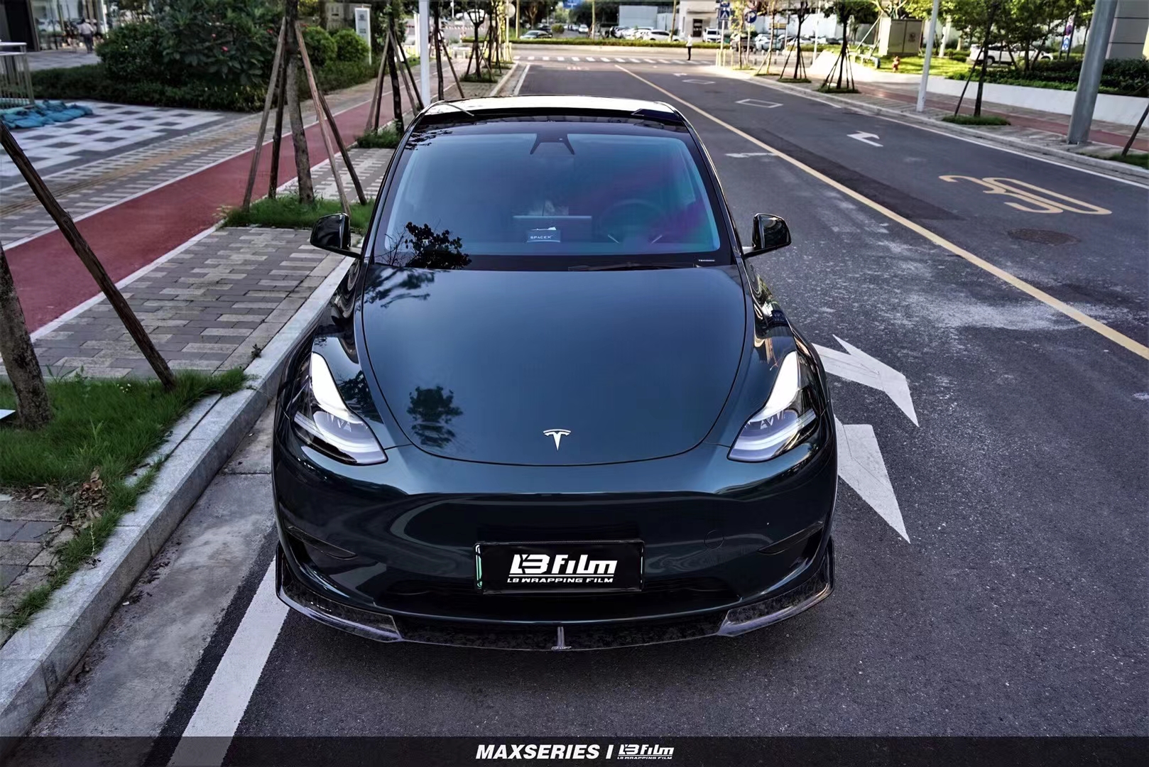 Tesla LB color change film Sanremo green, unforgettable retro depth - iNEWS