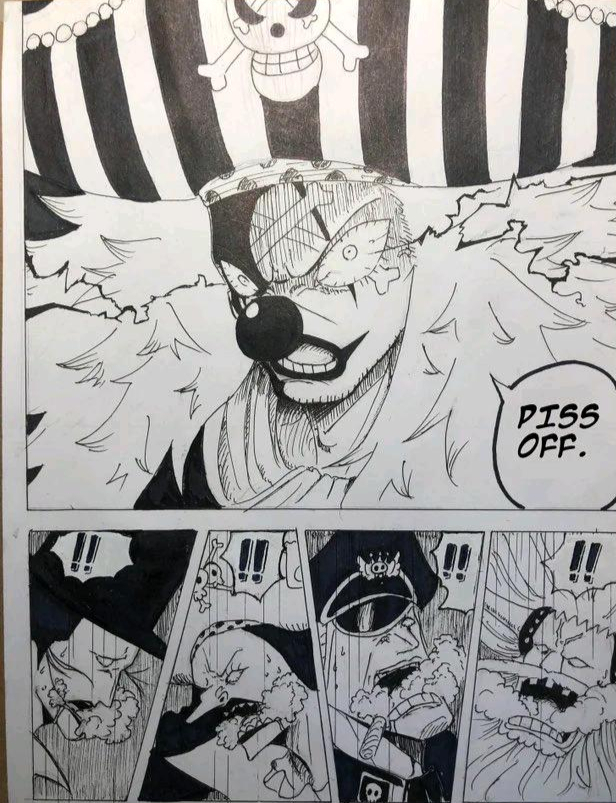 One Piece Doujin Comics: Bucky's Awakening Ability Decomposes Badgers ...