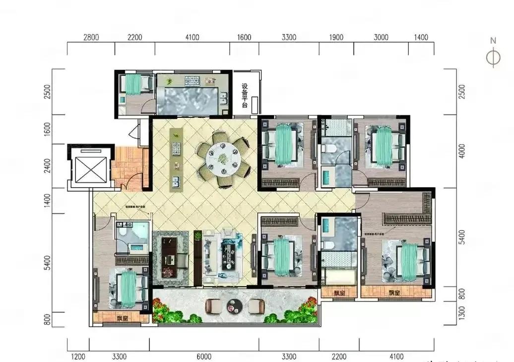 Gorgeous 220-square-meter apartment: let you know what is elegance and ...