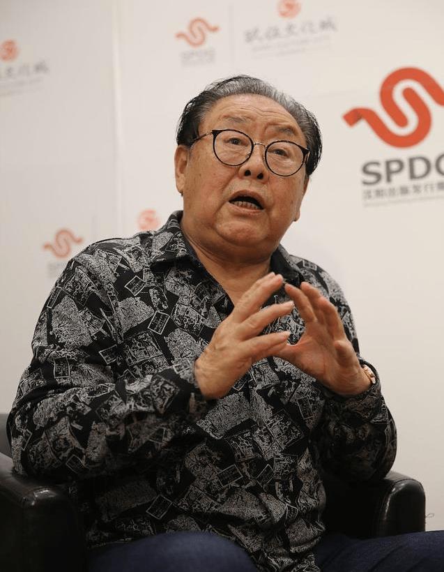 A recent photo of 78-year-old Ma Dehua, who became famous as "Zhu Bajie ...