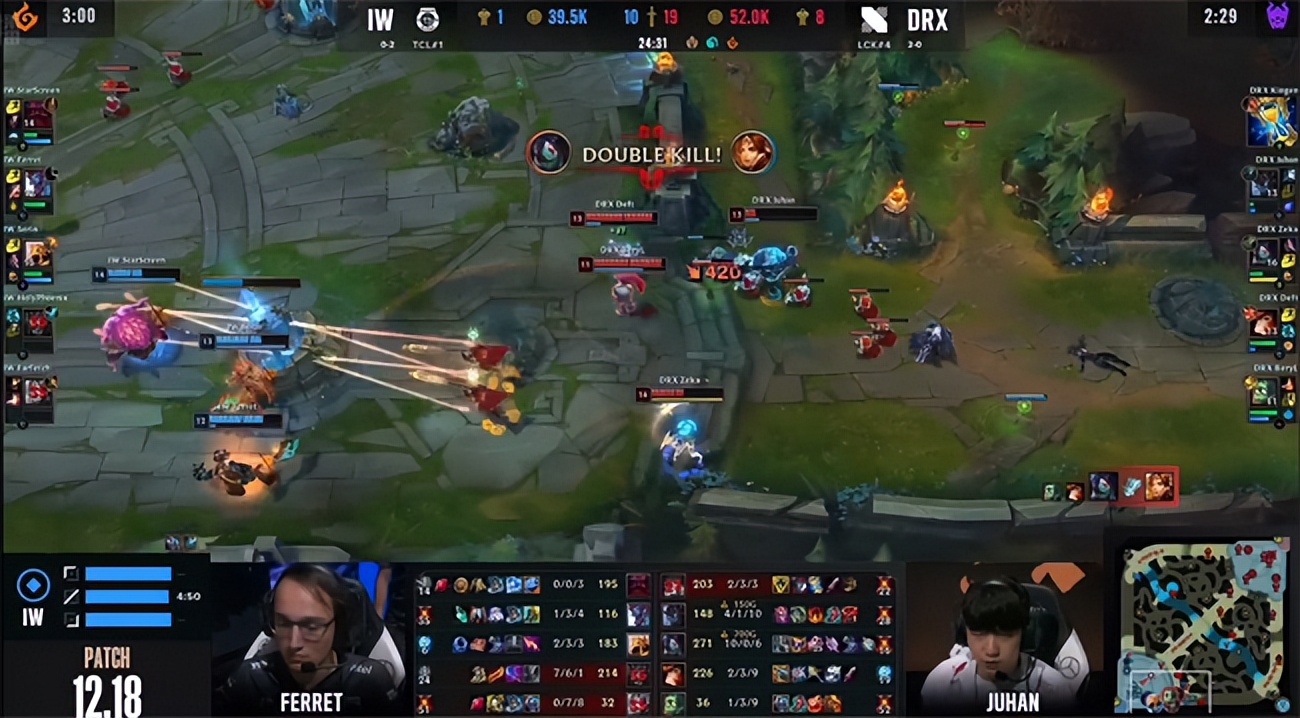 LOL-S12 play-in match: Zeka super god Akali show turns the audience, DRX lightly beats IW for ...