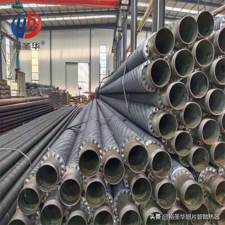 Round airfoil galvanized finned tube radiator - iNEWS