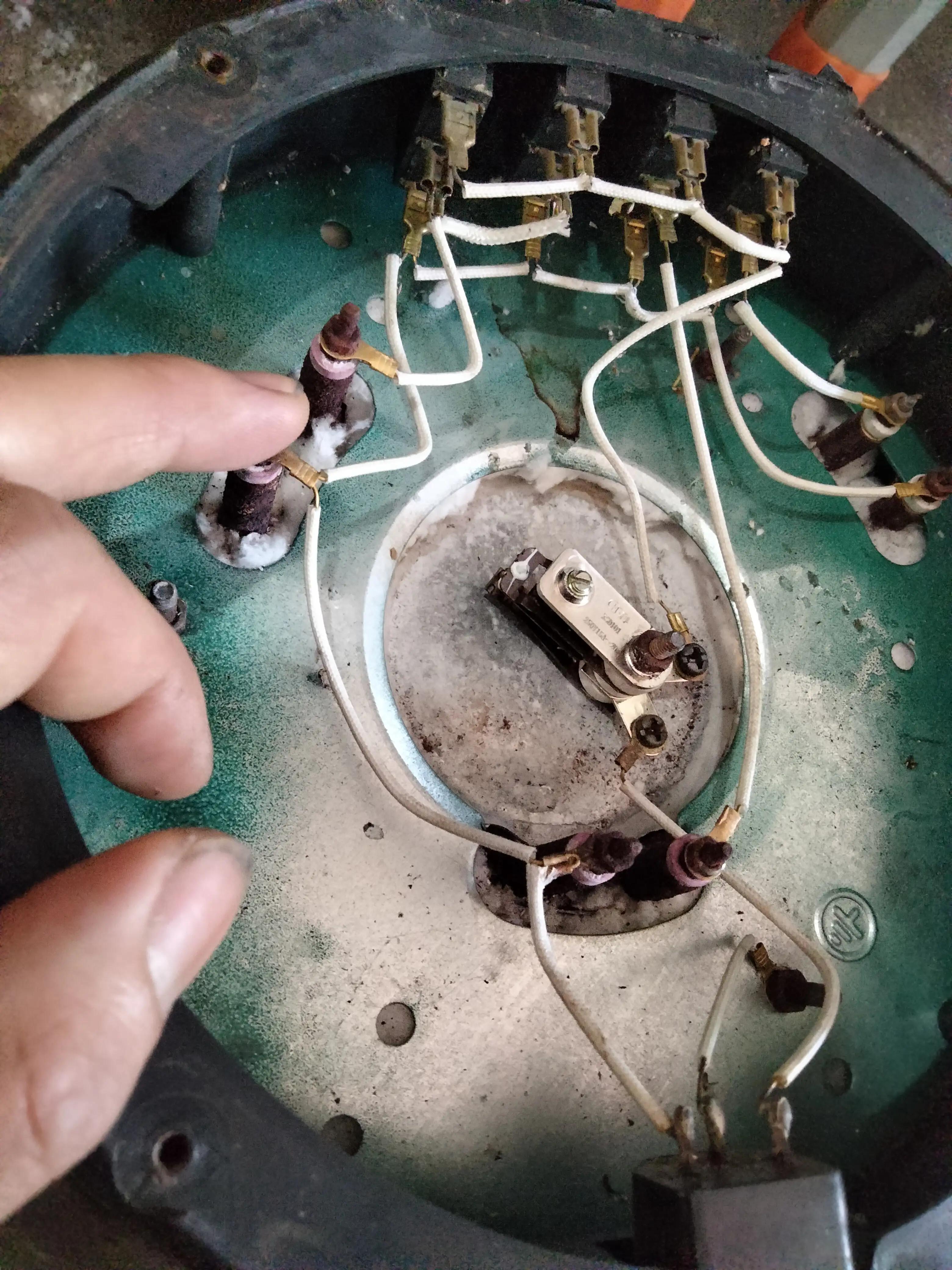 How to wire the inside of a 2100 watt electric hot pot with 4 rocker ...
