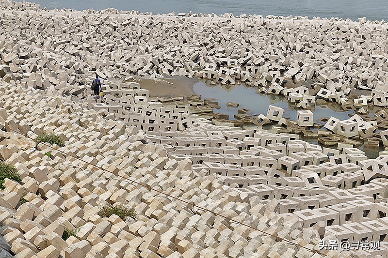 The "rock formation" by the Yangtze River in Chongqing has surfaced ...