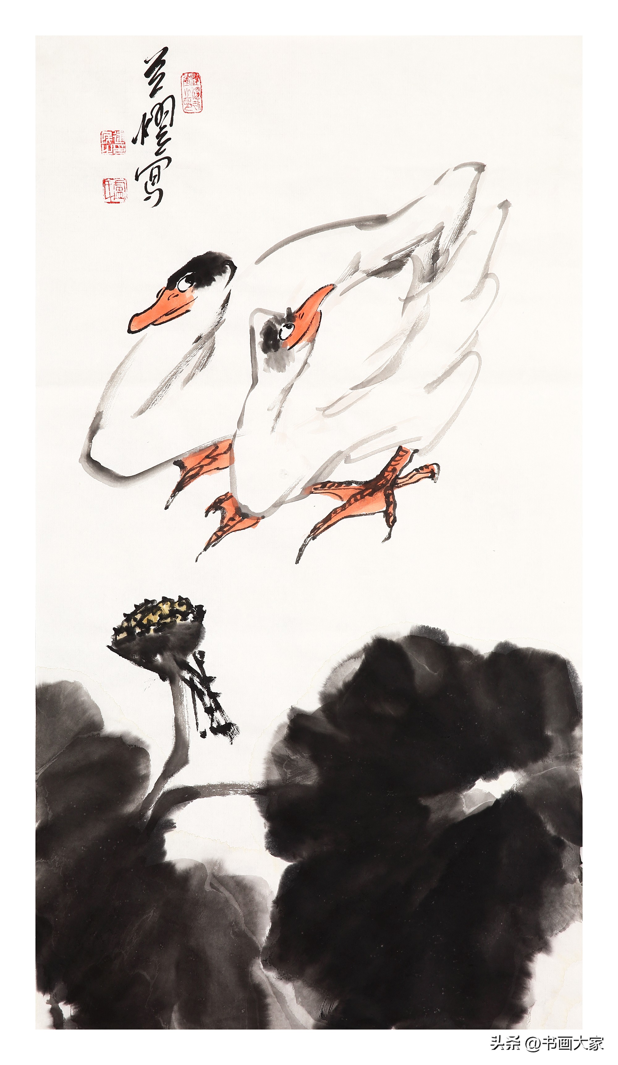 "Painter Lu Jianmin" The spirit of freehand brushwork in Chinese ...