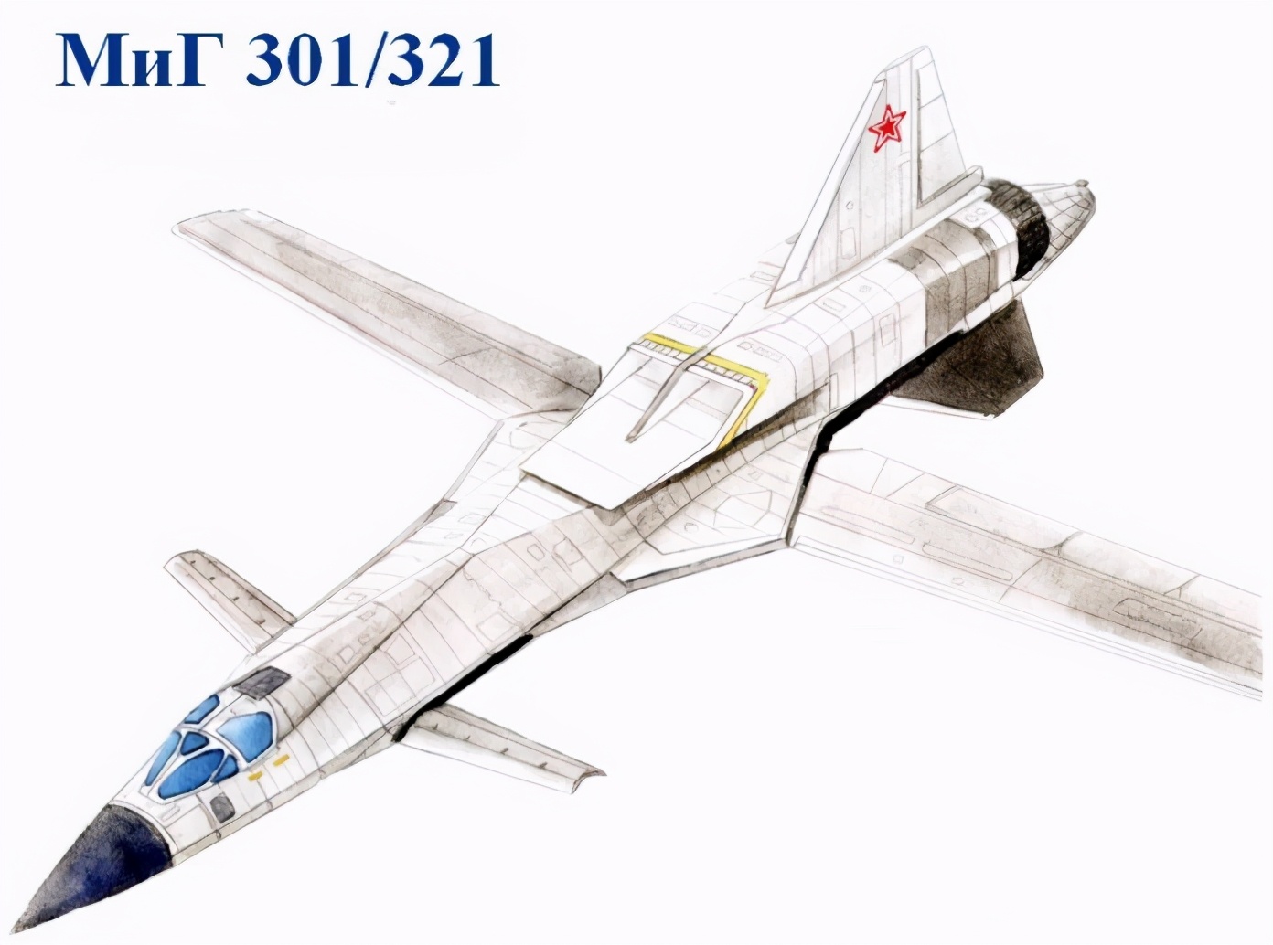 Soviet MiG-701/MiG-301 interceptor - iMedia