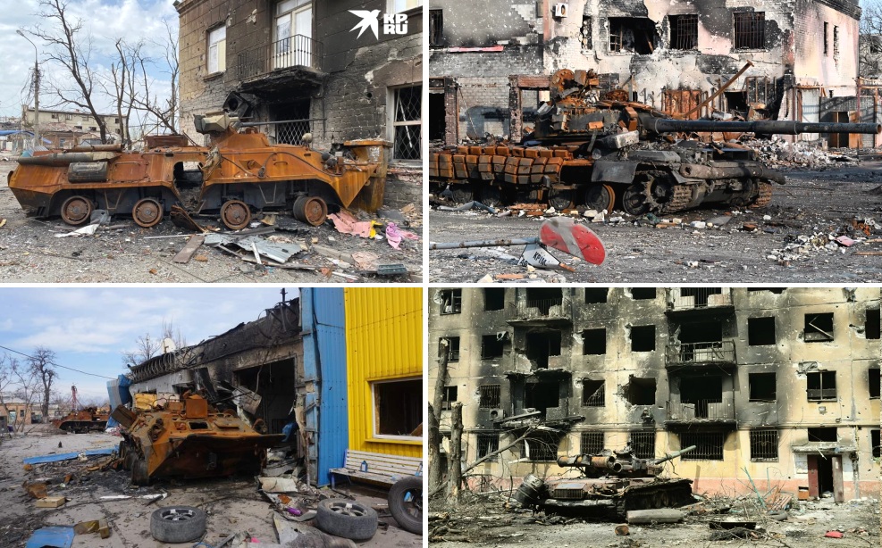 Real-life display: Azov Steel Plant in the fierce battle and Mariupol ...