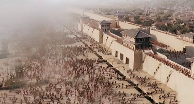 Where are the old capitals of the seven major powers in the Warring ...