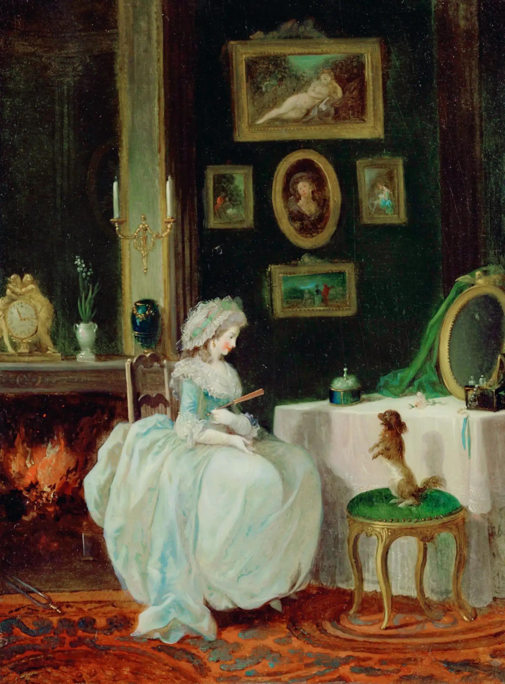 Appreciation of the famous French painter Char's paintings collection ...