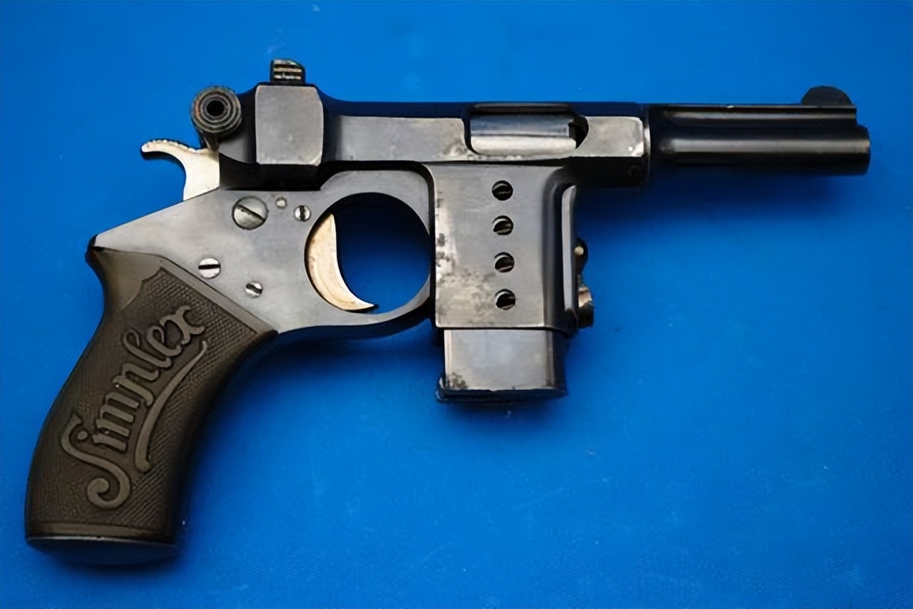 German design multinational production, Bergman pistol more than 100 ...