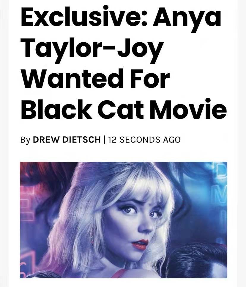 Another heroine from Marvel is here!Anya may join the Spider-Man ...