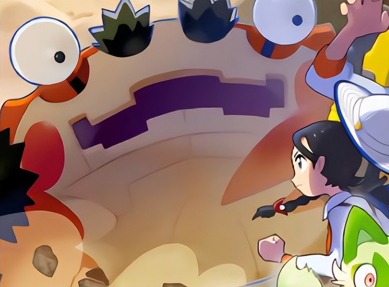"Pokémon" is as bad as it is domineering, a hairy crab with a big ...