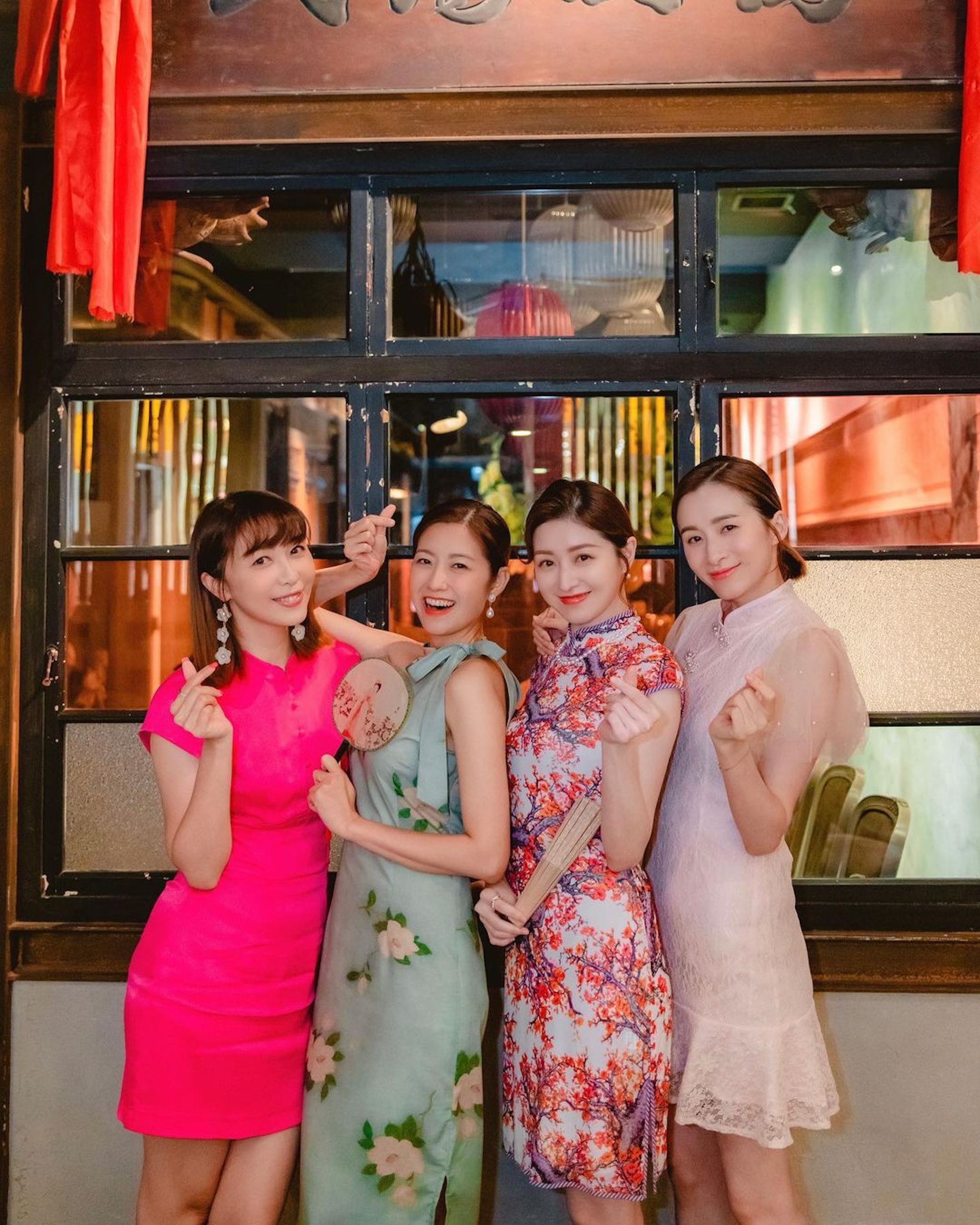 Chen Ziyao brings three sisters to party again to celebrate birthday ...