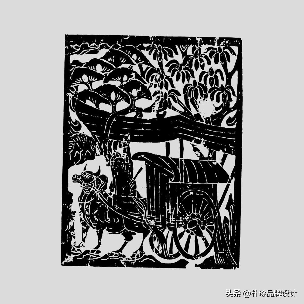 Thick oriental Chinese charm pattern- rubbings and rubbings of stele ...