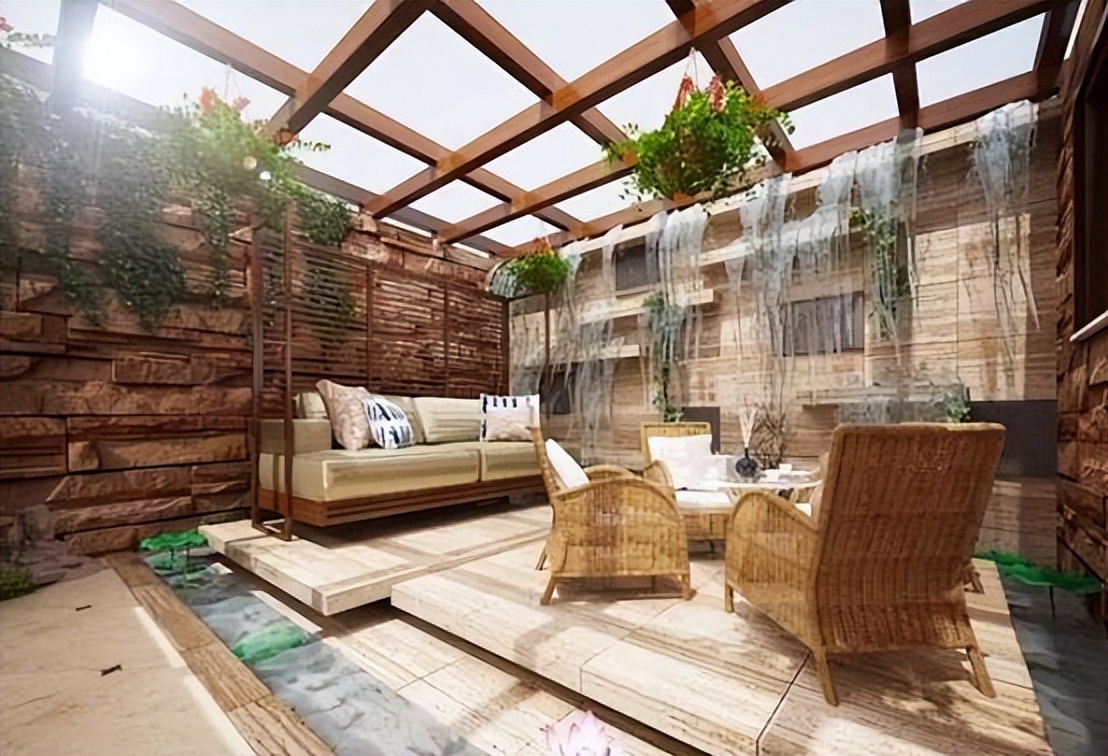 The secrets of patio sunshine room decoration are here! Close the ...