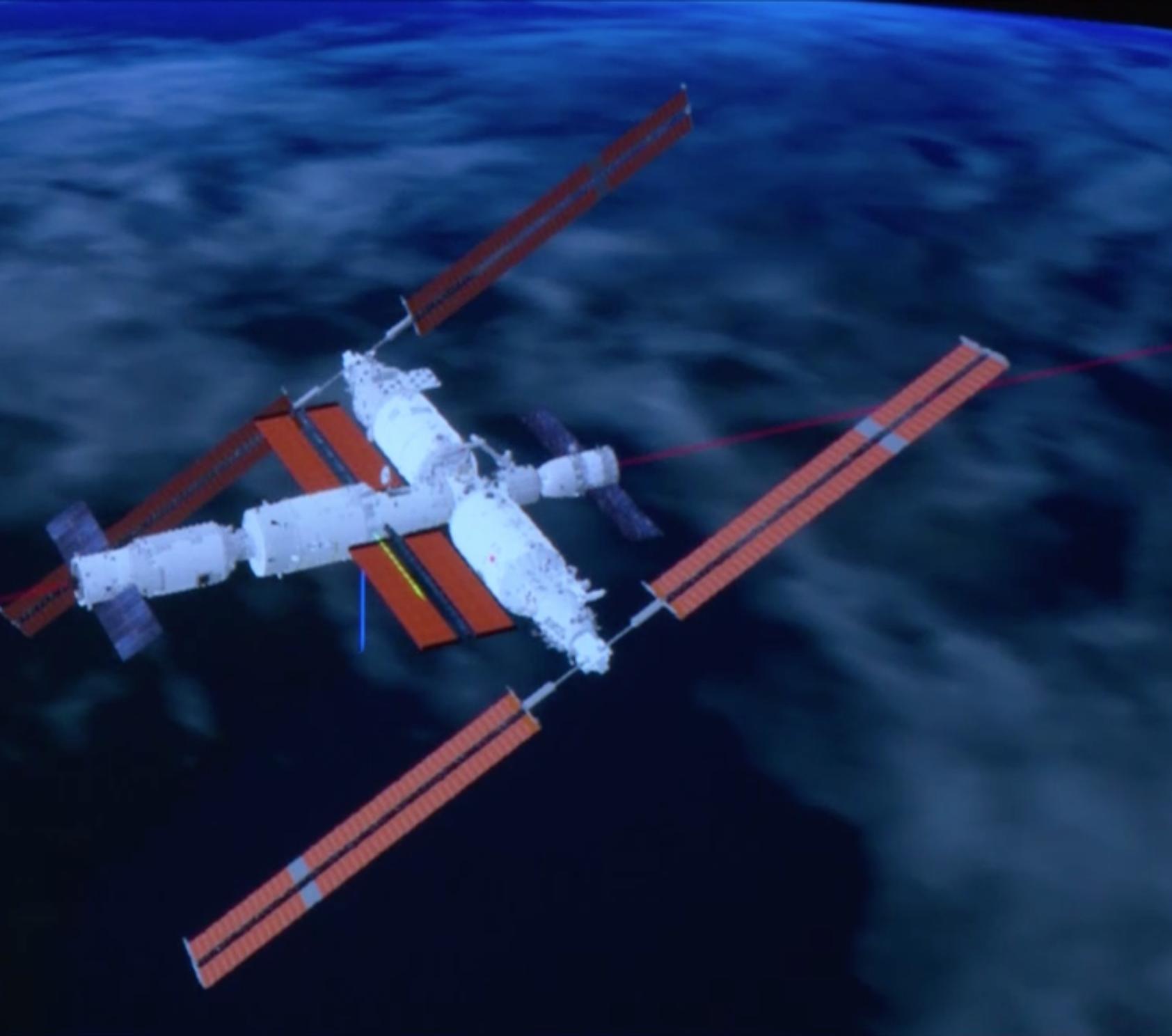 The 15th crew of God flew for 165 days! Supplies-rich space stations ...